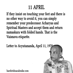 Srila Prabhupada's Quotes for 11 April | Hare Krishna Calendar